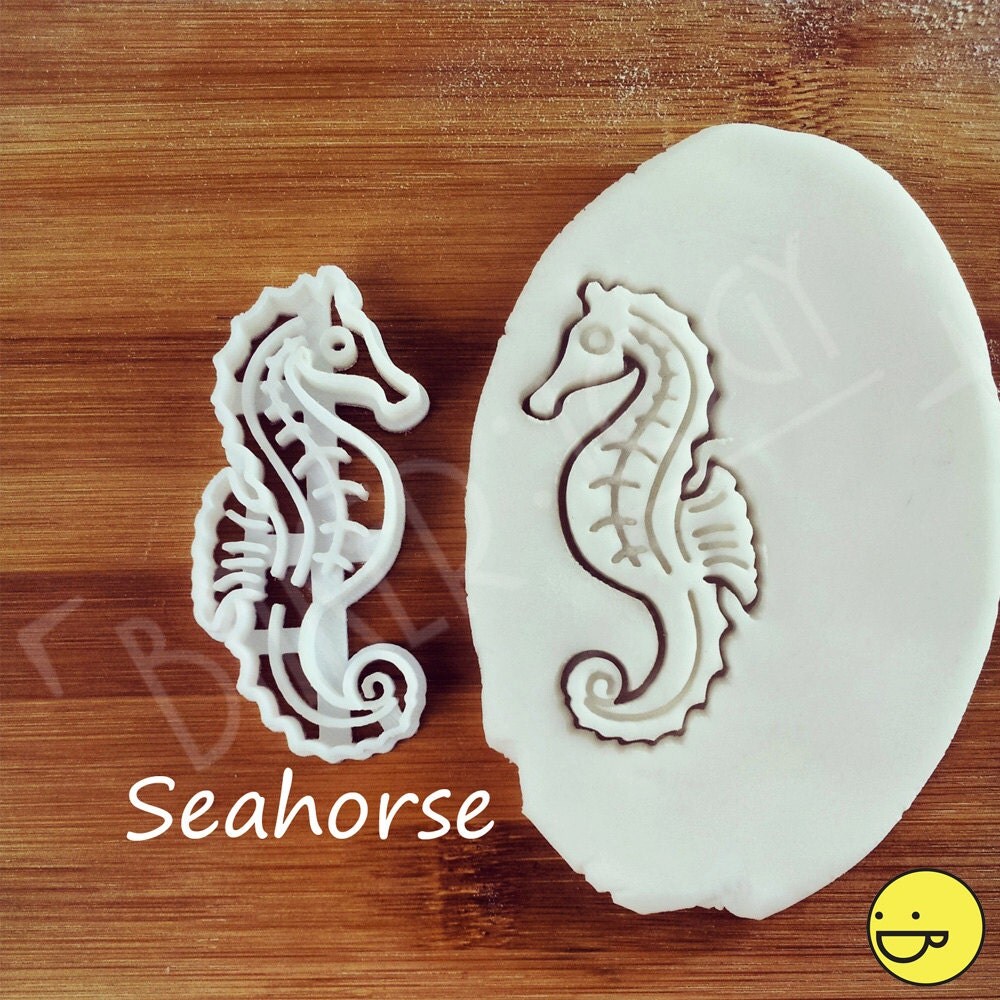 Seahorse cookie cutter biscuit cutter seahorses sea horse