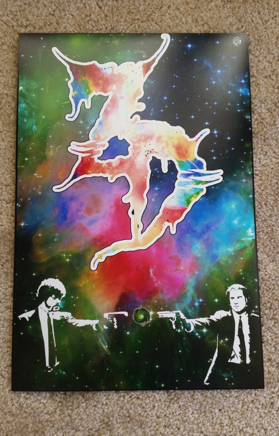 Zeds Dead Galaxy Pulp Fiction Poster 12x18