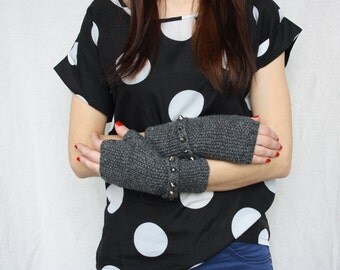 Emo gloves | Etsy