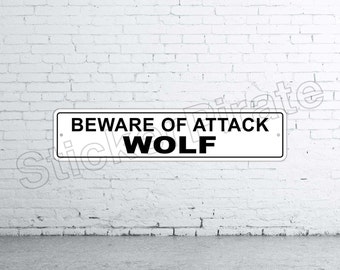 Beware of the wolf | Etsy