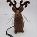 Reindeer Mouse Felt Mouse Felt Mice Mouse by AllThingsMice