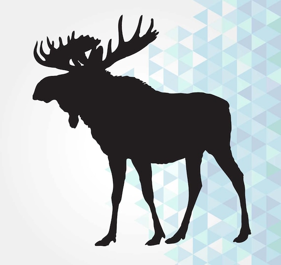 SUMMER SALE Moose sticker moose decal Car Laptop Vinyl Decal