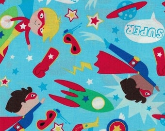 Super hero fabric | Etsy