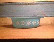 Unique pyrex snowflake related items | Etsy