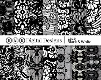 Lace digital paper: LACE ROMANTIC PEACH Peach