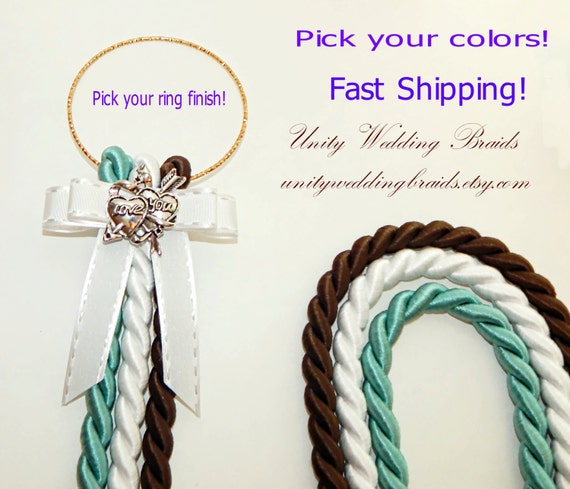 A Cord of Three Strands Unity Braids Unity Wedding Rope