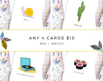 Sushi birthday card | Etsy