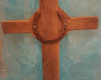 Horseshoe cross | Etsy