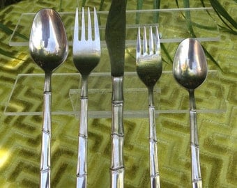 Bamboo flatware | Etsy