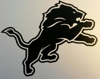 Detroit lions decal | Etsy