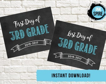 3rd grade sign | Etsy