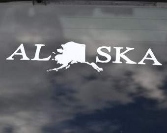 Alaska sticker | Etsy