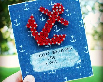 Nautical string art | Etsy