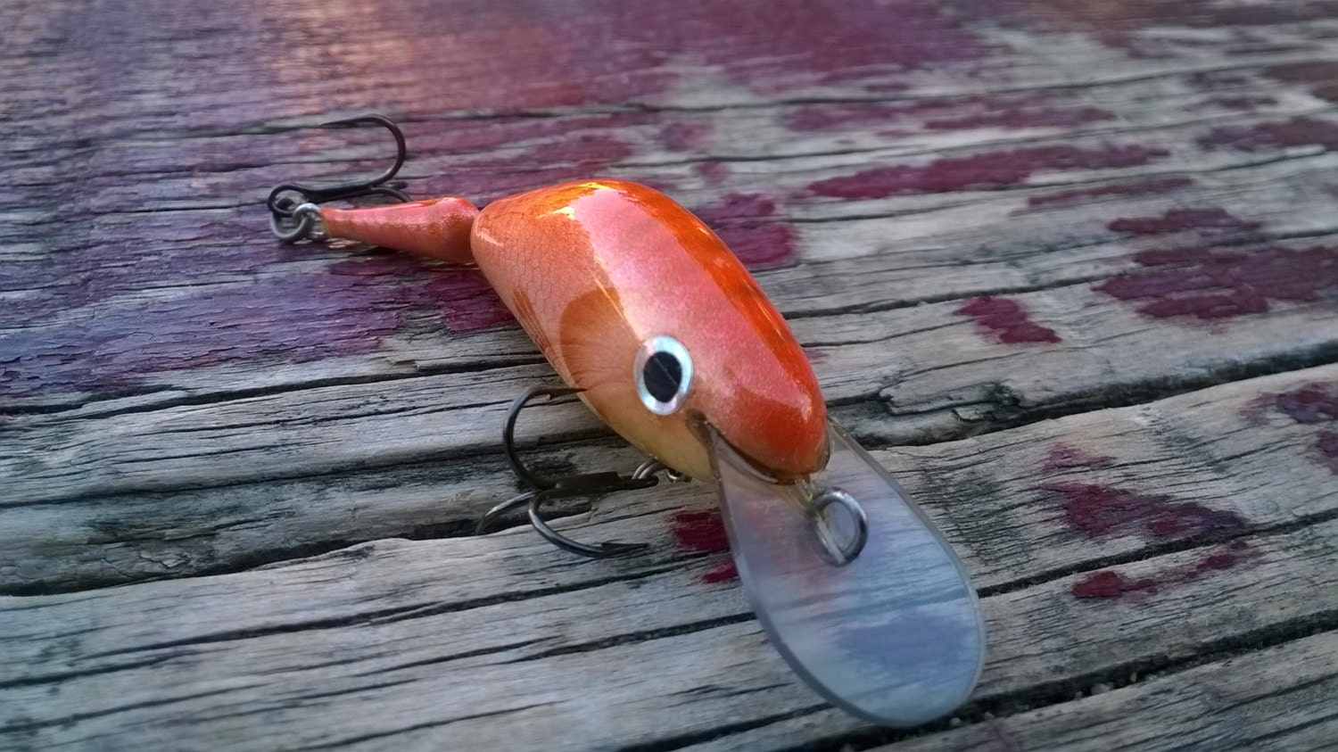 Fishing Lure / Jointed lure / Handcrafted Custom Crankbait