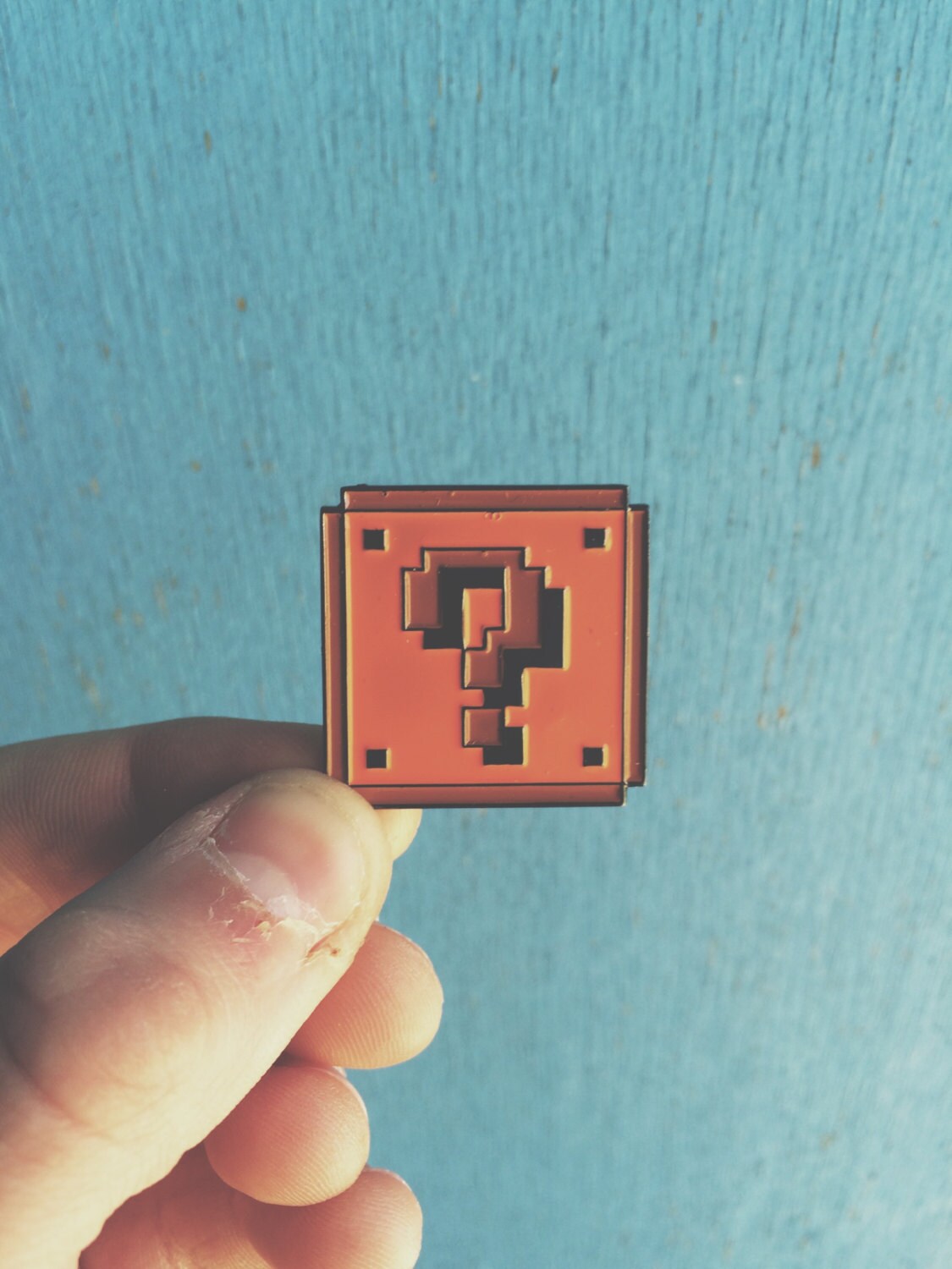 Super Mario Bros. Question mark brick/ block by TotallyyTubular