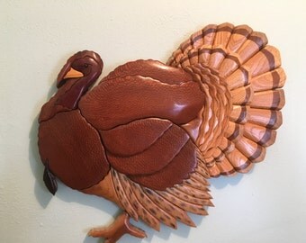 Wood intarsia | Etsy