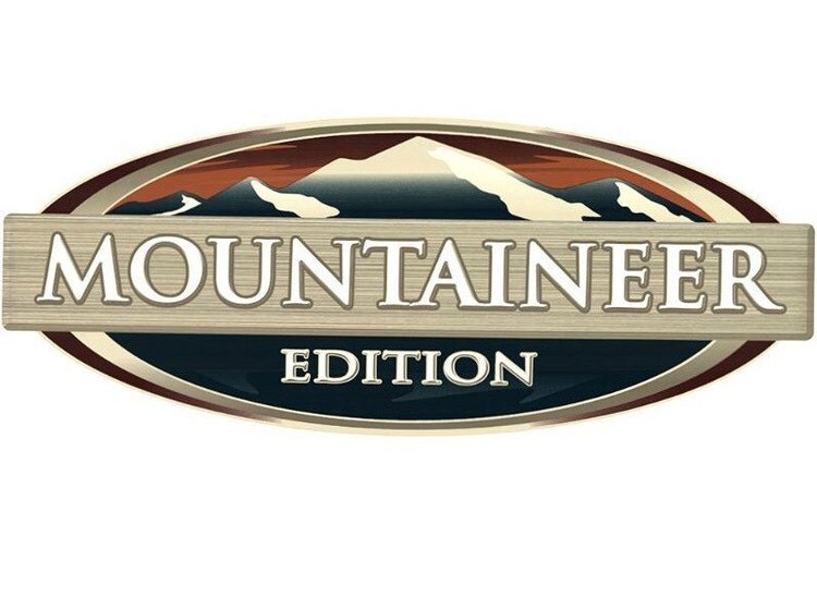 1 RV Trailer Montana Mountaineer Logo Decal by DBGraphixics