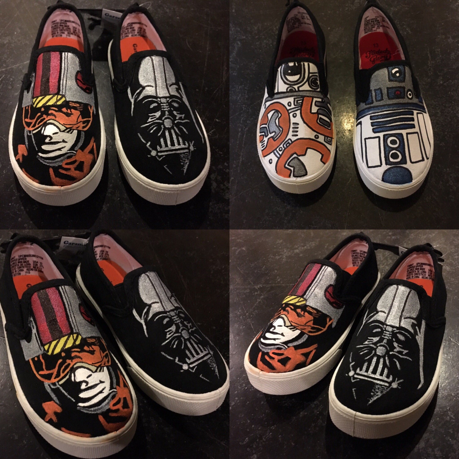 Custom Cartoon Shoes Hand Painted