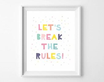 Break room poster | Etsy