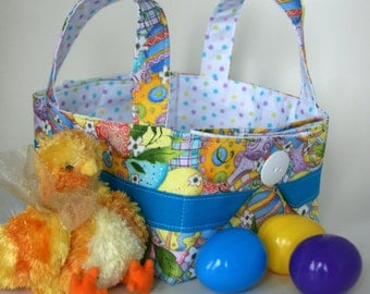 Fabric Easter Basket by JimmysGirlBoutique on Etsy