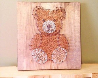 Bear string art | Etsy