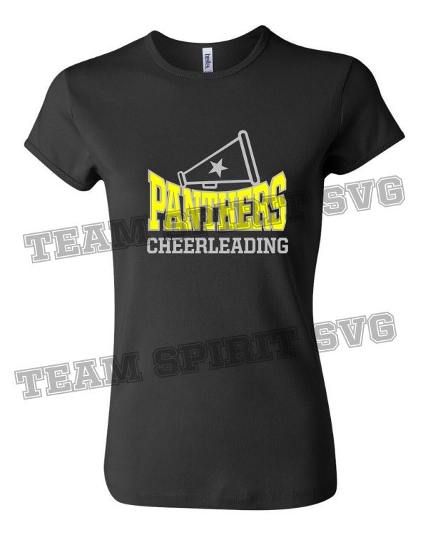 Panthers Cheerleading Download Files SVG DXF EPS by TeamSpiritSVG