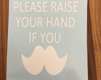 Unique raise your hand related items | Etsy