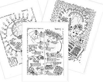 Bible Doodle Study Guide for Revelation 14 The by BibleDoodles