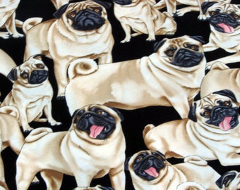 Cute dog fabric | Etsy