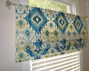 Ikat roman shade | Etsy