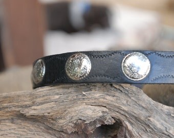 Concho dog collar | Etsy