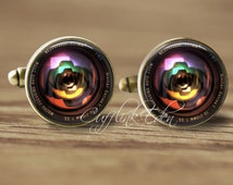 Unique camera cufflinks related items | Etsy