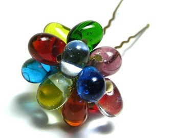 Bridal Hair Pins 2 pcs. by Nanda on Etsy