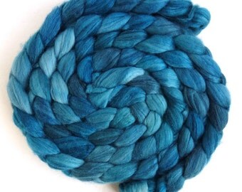 Wool Roving Spinning and Felting Fiber and Yarn by threewatersfarm