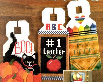 Plastic canvas sign | Etsy