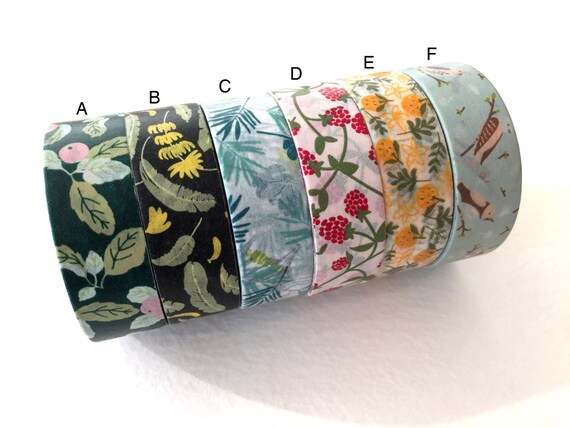 Single Japanese Washi Masking Tape by littlehappythings1 on Etsy