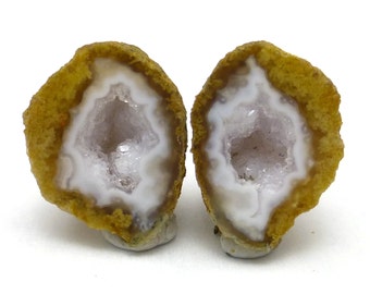 Split geode halves | Etsy