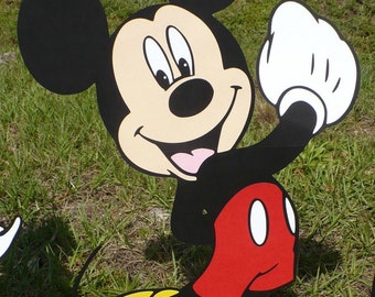 Mickey Mouse and Friends Full Set Stand Ups standee Photo