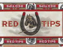 Unique red tips related items | Etsy