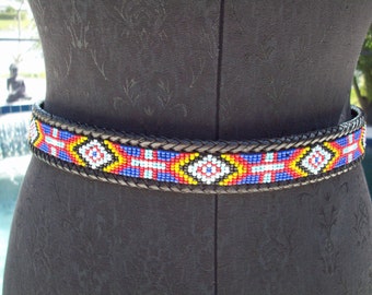 Aztec belt | Etsy
