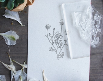 Botanical stamp | Etsy