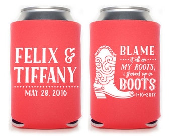 Cowboy boot koozie | Etsy