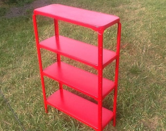 Vintage metal shelf | Etsy