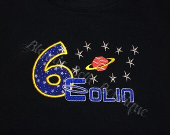 Outer space shirt | Etsy