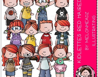 Bobbleheadz clip art Part 2 by MelonheadzClipArt on Etsy