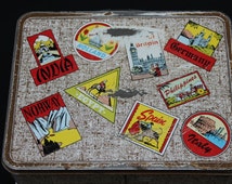 Popular items for vintage lunch box on Etsy
