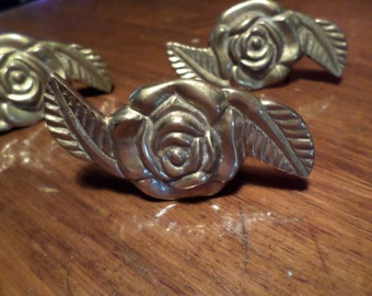 Rose napkin rings | Etsy