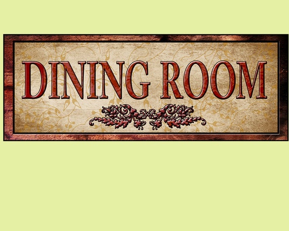 Dining Room Sign Fine Art Decor For Your Home Bed and