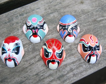 Chinese opera masks | Etsy