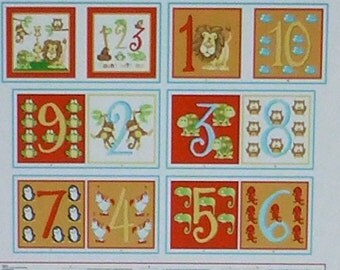 Abc fabric panel | Etsy